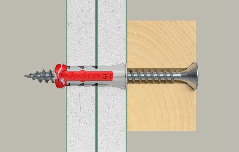 Fischer Duopower 5x25mm met Schroef | 50 Stuks