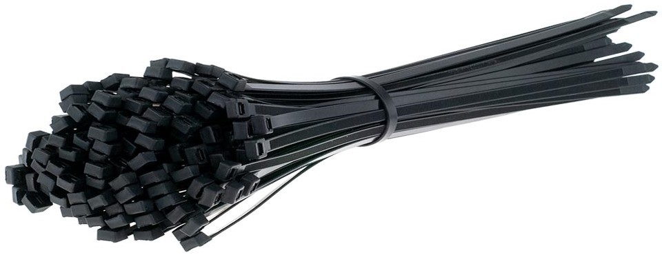 Tyraps, kabelbinders Hitte bestendig 140 x 3,6 mm Zwart UV bestendig ...