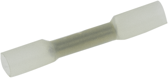 Stootverbinder met Krimpkous met Lijm 0,2-0,5 Transparant (Zak 100 ...