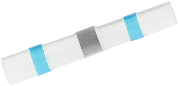 Stootverbinder Soldeertin en Krimpkous Lijm 1,5-2,5 Blauw (Zak 100 ...