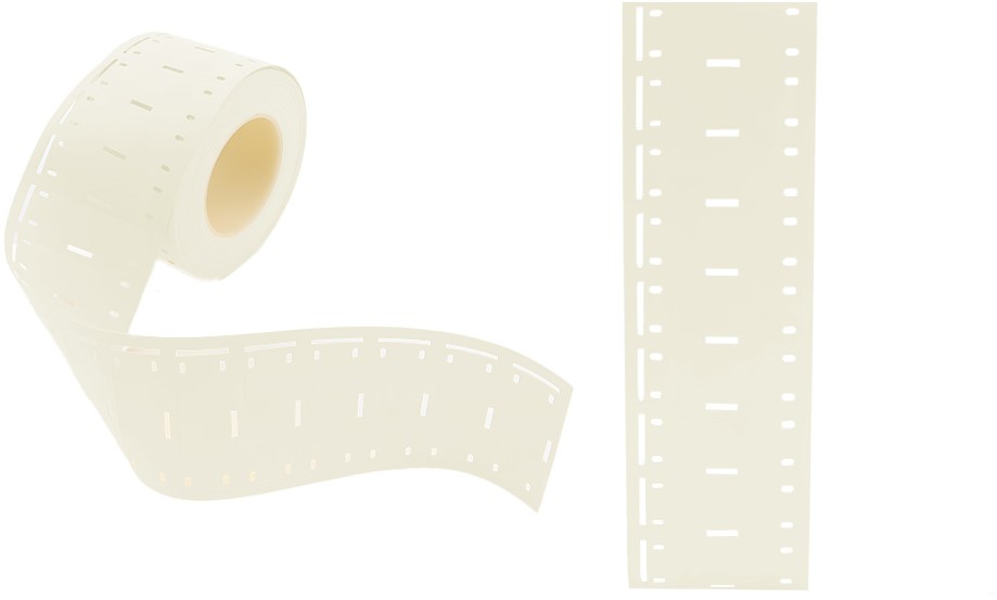 Kabelmarkering Printbaar -identificatie tags / PUR Tags 60 x 10mm Wit ...