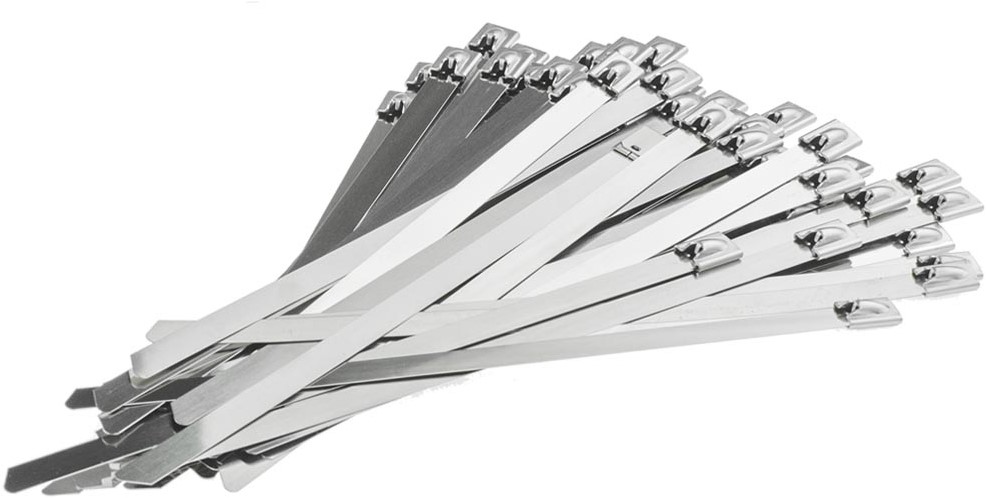 Tyraps, kabelbinders RVS 316 staal - 150 x 4,6 mm (Zak 100 stuks ...